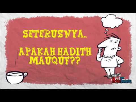 ULUM HADIS (MARFU',MAWQUF,MAQTU') - YouTube