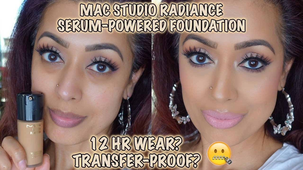 REVIEW: NEW! MAC Studio Radiance Serum Powered Foundation - YouTube