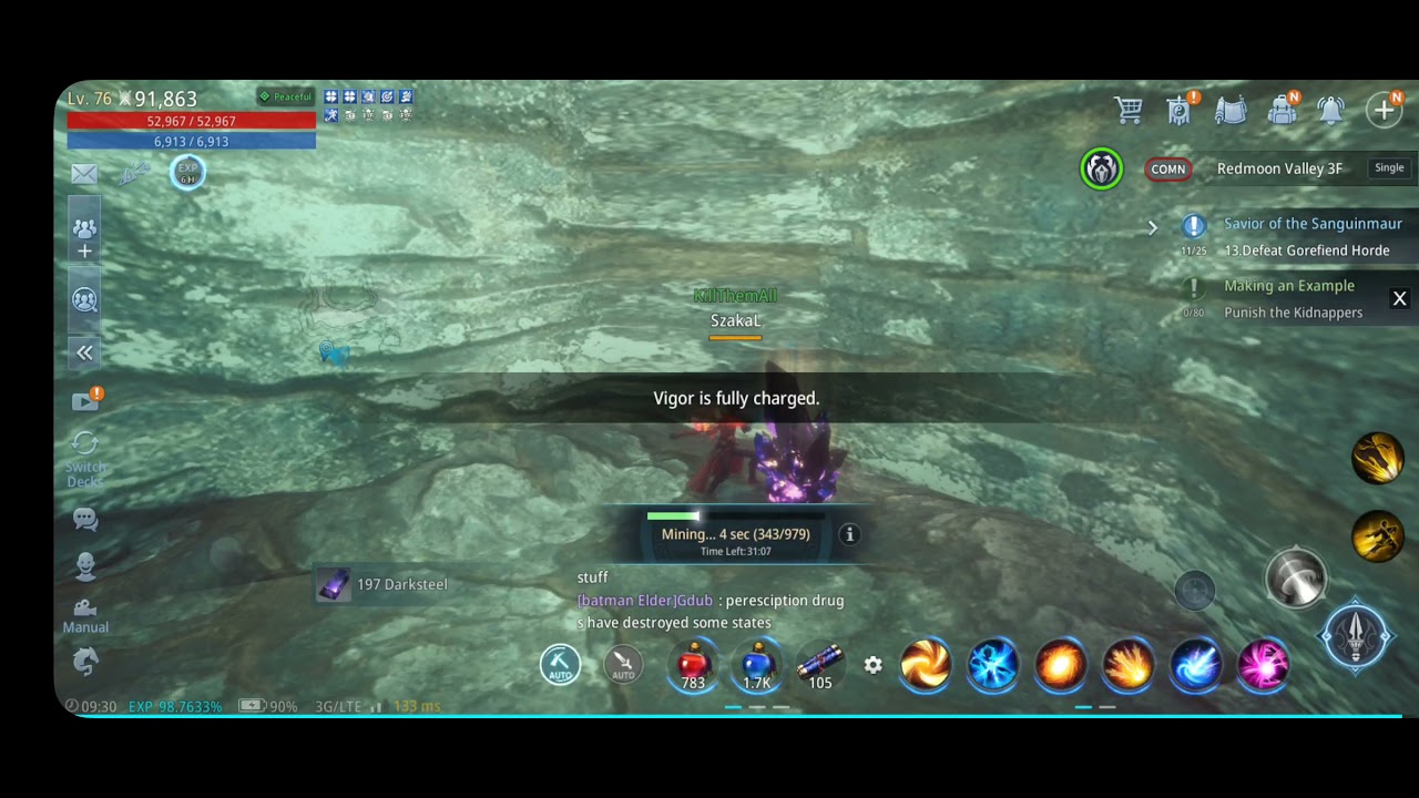 Mir4 mining boost 83.5% Fast Draco farm - YouTube