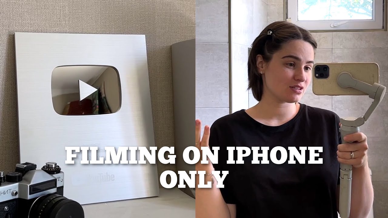 How I Film My Videos With IPhone Only | Starting a YouTube Channel ...