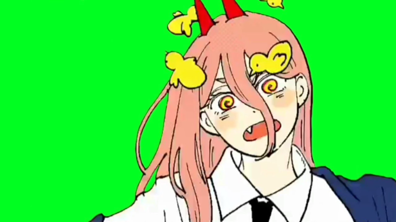Anime Green Screen: Chainsaw Man - Power - YouTube