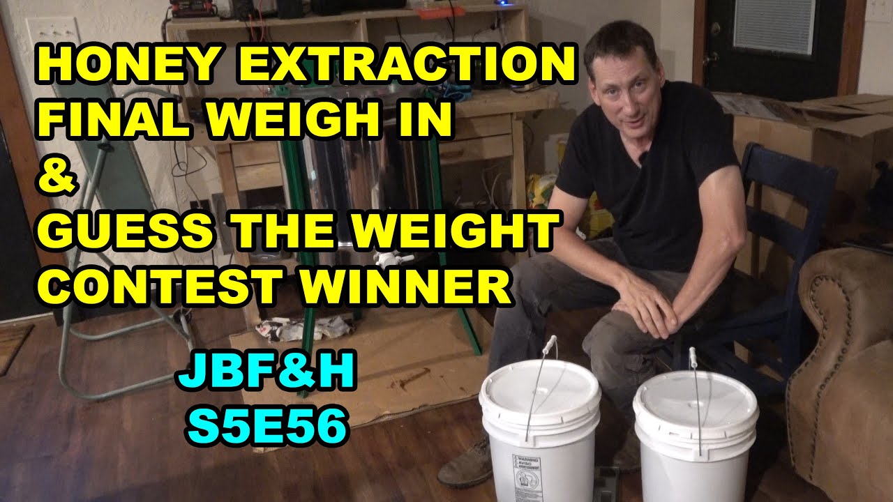 Honey Extraction Results and Contest Winner S5E56 #beekeeping #honey ...