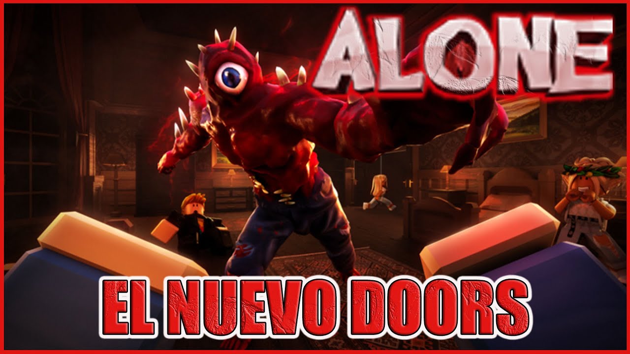 ALONE NUEVO (DOORS!?) JUEGO de TERROR ROBLOX - YouTube