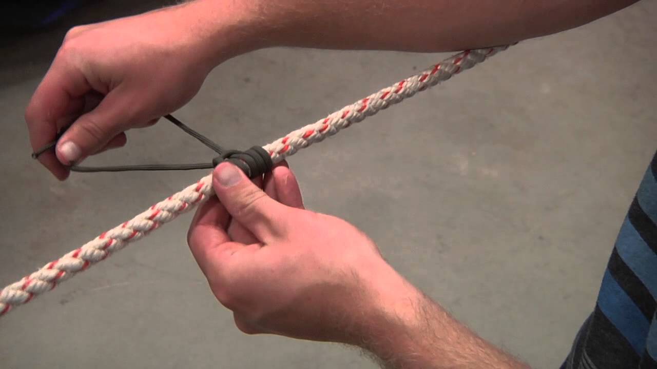 Tying Knots: The Double Fisherman's Knot & Prusik Loop - YouTube