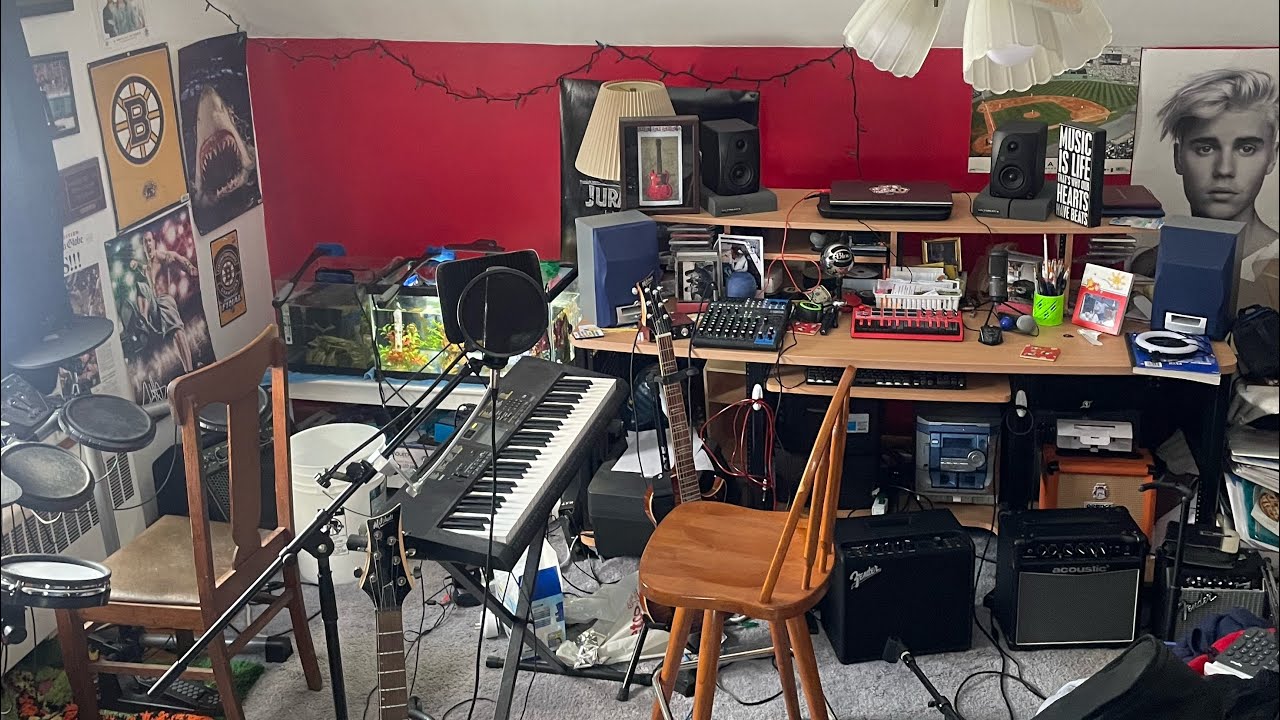 2024 Home music recording studio tour - YouTube