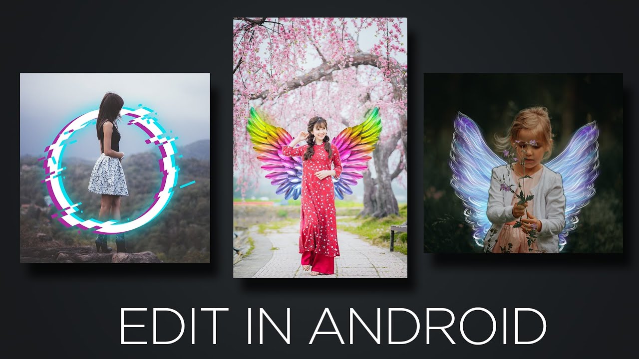 One tap Photo Editing in Android | Picsart Zone - YouTube