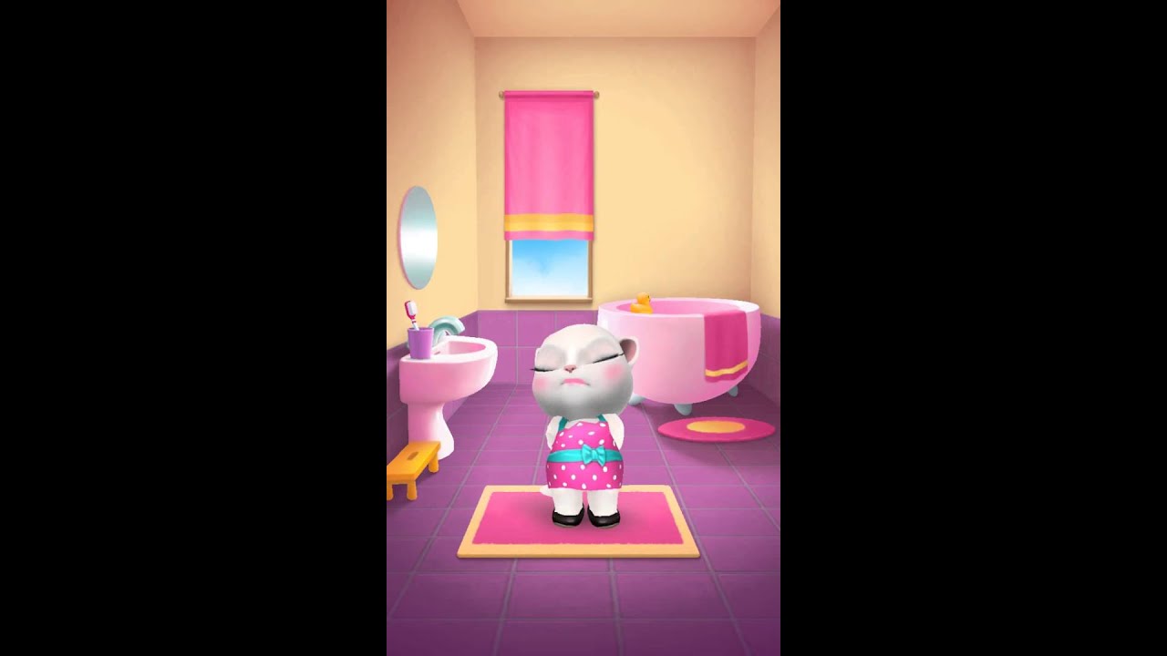 [My Talking Angela]Sleeping Angela - YouTube
