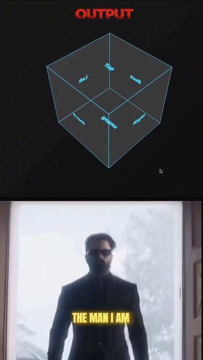 Cleanncode For 3d Cube🥵html Css Javascript Frontend Codinganimation Shortsfeed Shorts