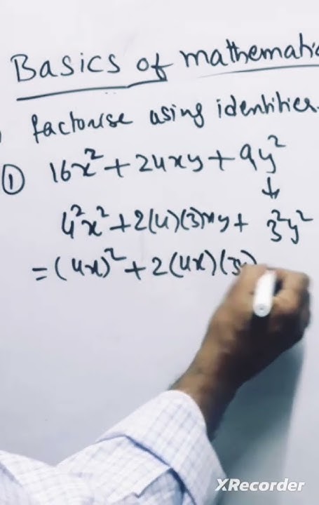 BASICS OF MATHEMATICS - YouTube