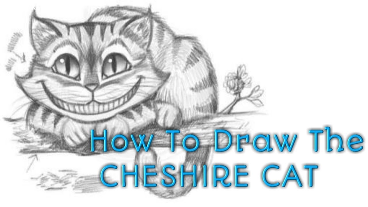 HOW TO DRAW THE CHESHIRE CAT - YouTube