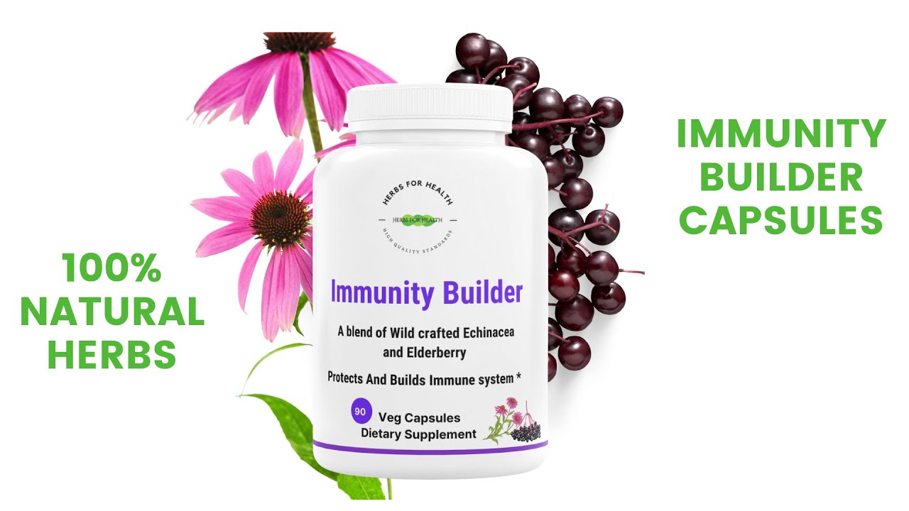 Immunity Builder Herbal Capsules | Veg Capsules Dietary Supplement ...