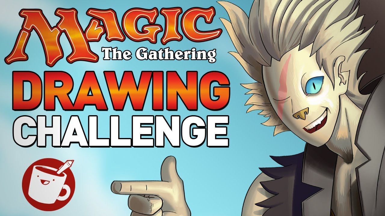 Artists Draw Planeswalkers from Magic the Gathering - YouTube