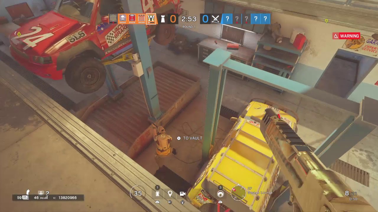 R6S ace with Valkyrie on outback - YouTube