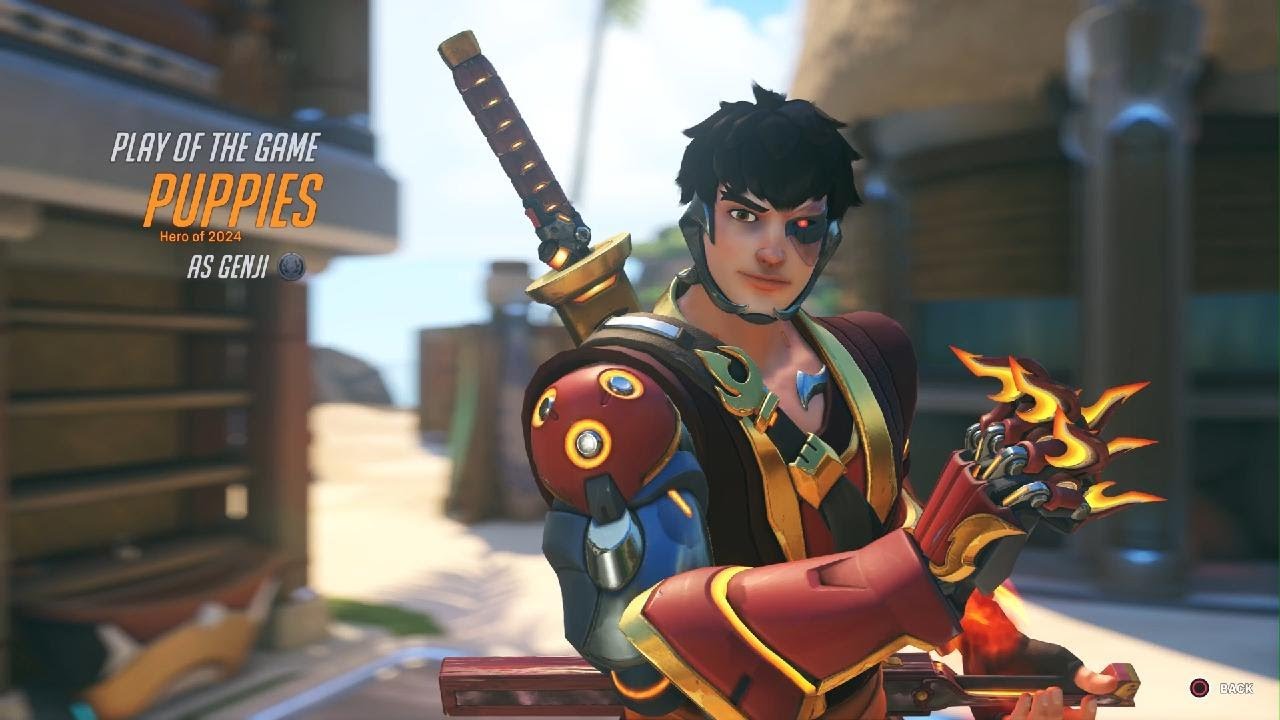 Overwatch 2 Genji Zuko POTG - YouTube