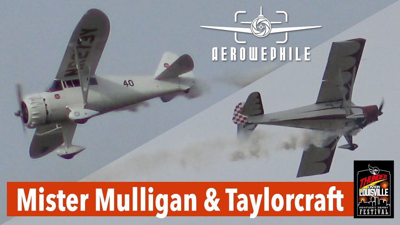 Aerobatic Displays by 2 Classics - Clipped-Wing Taylorcraft & “Mister ...
