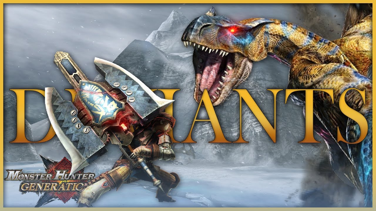 Hunting Grimclaw Tigrex for the first time... | MHGU - YouTube