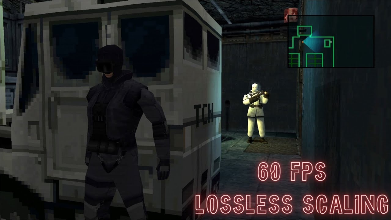 Metal Gear Solid PSX 60 FPS Lossless Scaling - YouTube