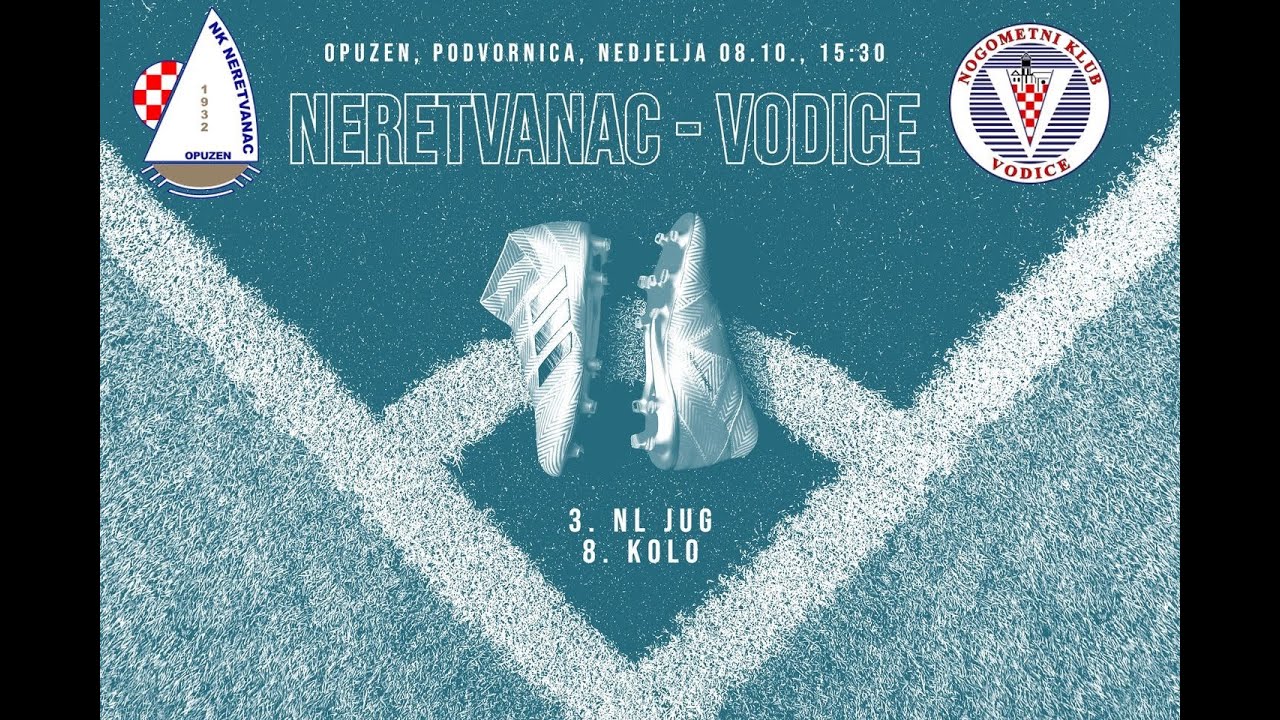 8. kolo - 3. NL JUG- NK NERETVANAC-NK VODICE - YouTube