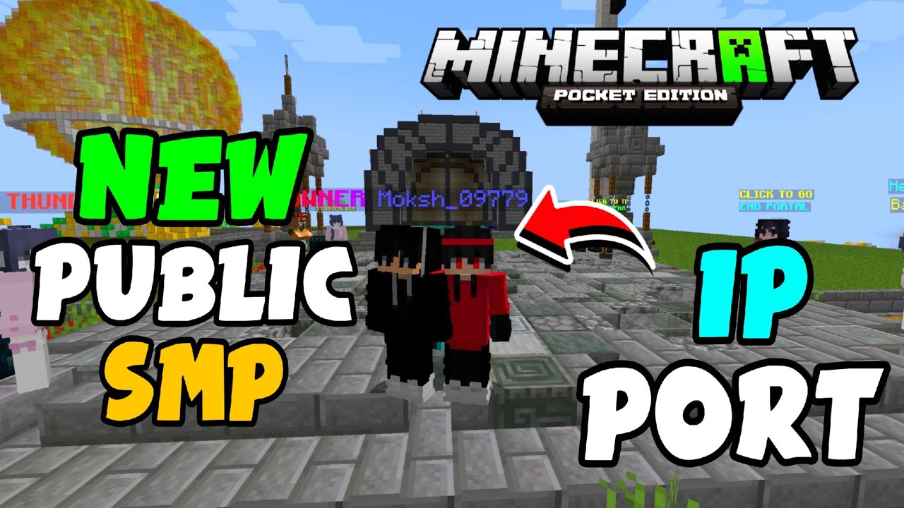 💥 best minecraft public smp ip port 1.21+ minecraft server 👻 | 24/7 ...