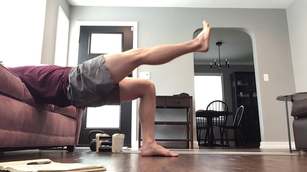Single Leg Hip Thruster - YouTube