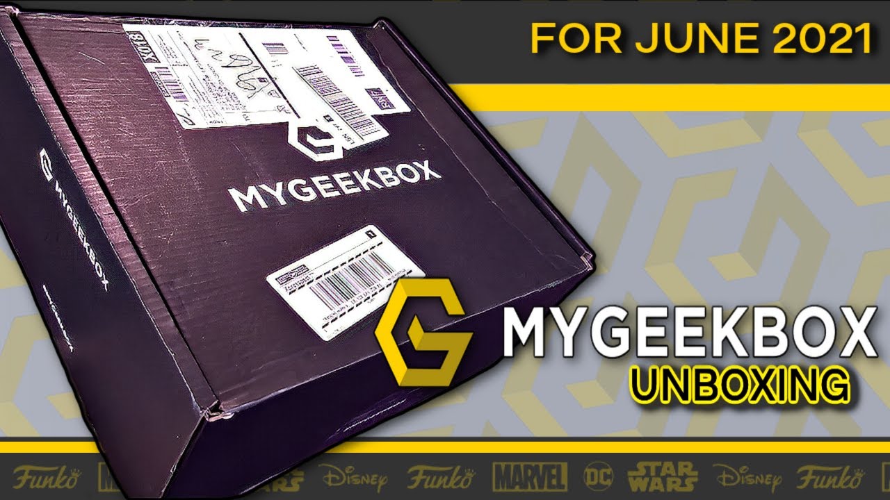 What's inside My Geek Box for June 2021? - YouTube