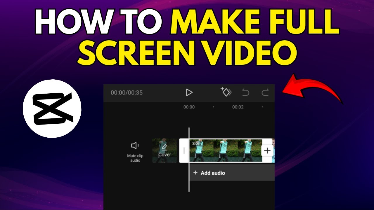 How to Make Full Screen Video in CapCut | Easy Tutorial - YouTube