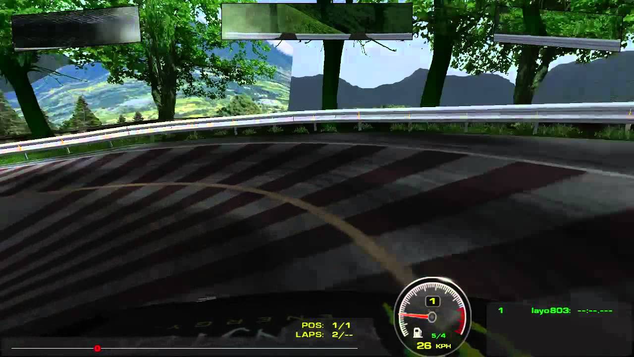 rFactor Mod Rally World Ford Fiesta WRC 1.600 - YouTube