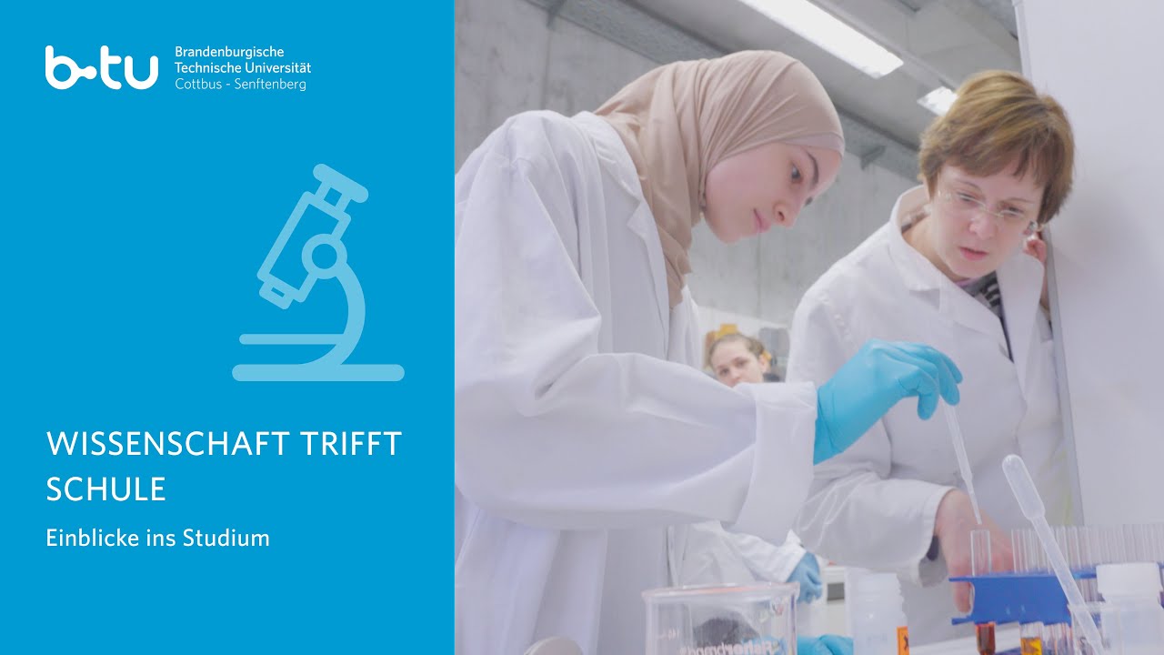 Wissenschaft trifft Schule 2023 an der BTU - YouTube