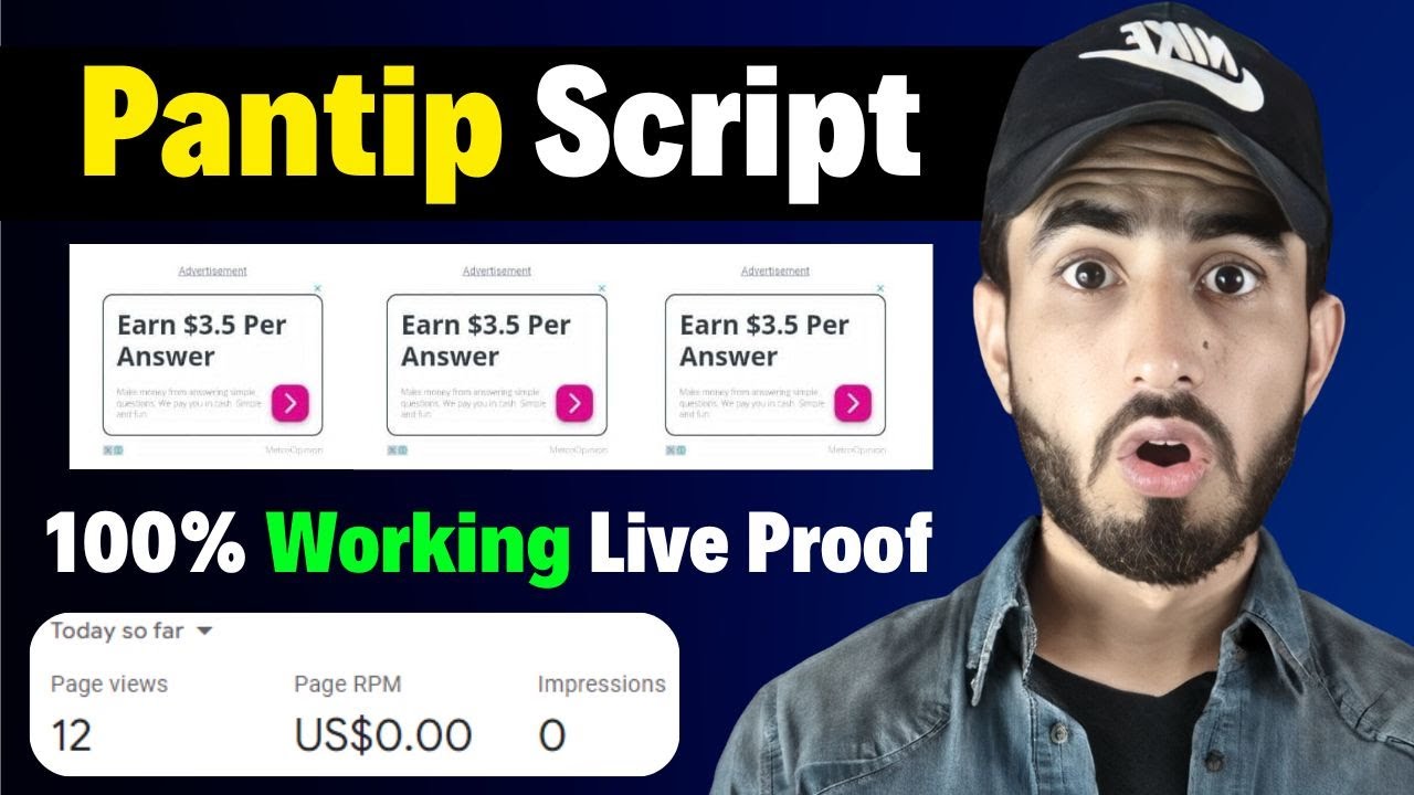 Pantip 100% Working Script Ads Live | Live Proof | Impression Not ... Pantip 100% Working Script Ads Live | Live Proof | Impression Not ...