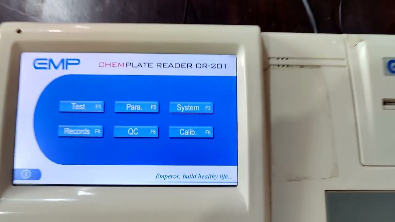 EMP 201 Microplate Elisa Reader - How To Check EMP 201 AD Value & Range ...