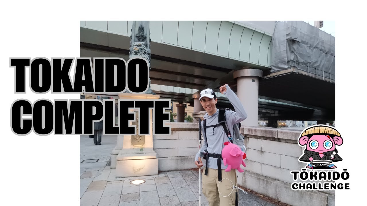 Watch Me Arrive in Tokyo After Walking Across Japan | 👨‍🦯Kyoto-Tokyo ...
