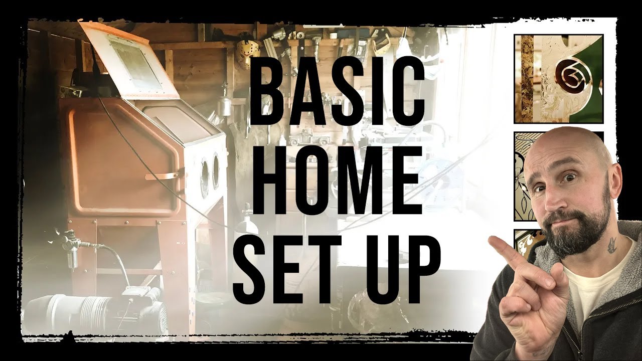 Mirror making tools. Basic set up for reverse glass art - YouTube