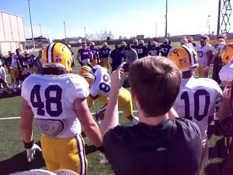 Kendell Beckwith dominates DeSean Smith in Big Cat - YouTube