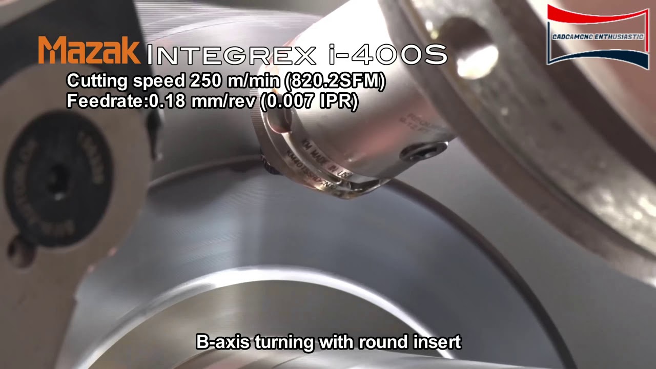 MAZAK INTEGREX i400 - YouTube