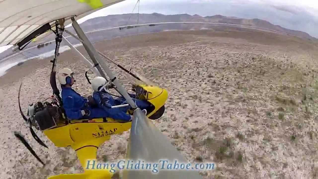 Trike Flying Intro Part 2 Descent From 10000 feet MSL, Ground Skimming ...
