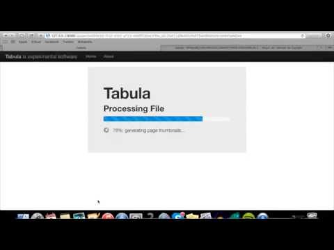 Tabula tutorial - YouTube