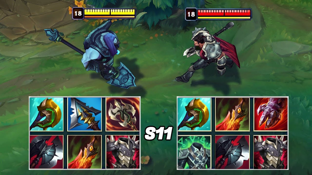Yorick Vs Darius S11 Full Build Fights And Best Moments Youtube