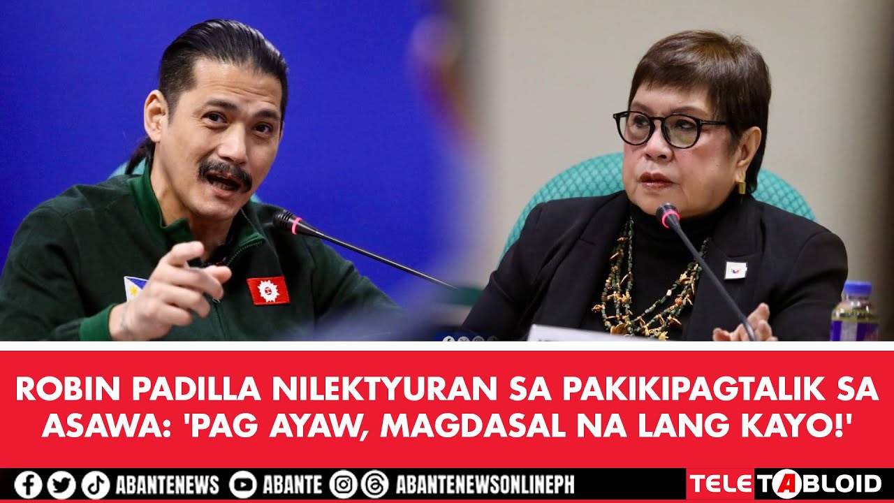 Robin Padilla nilektyuran sa pakikipagtalik sa asawa: 'Pag ayaw ...