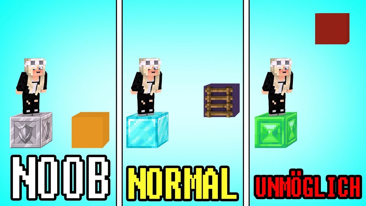 Noob vs. Normal vs. UNMÖGLICH 😨 - YouTube