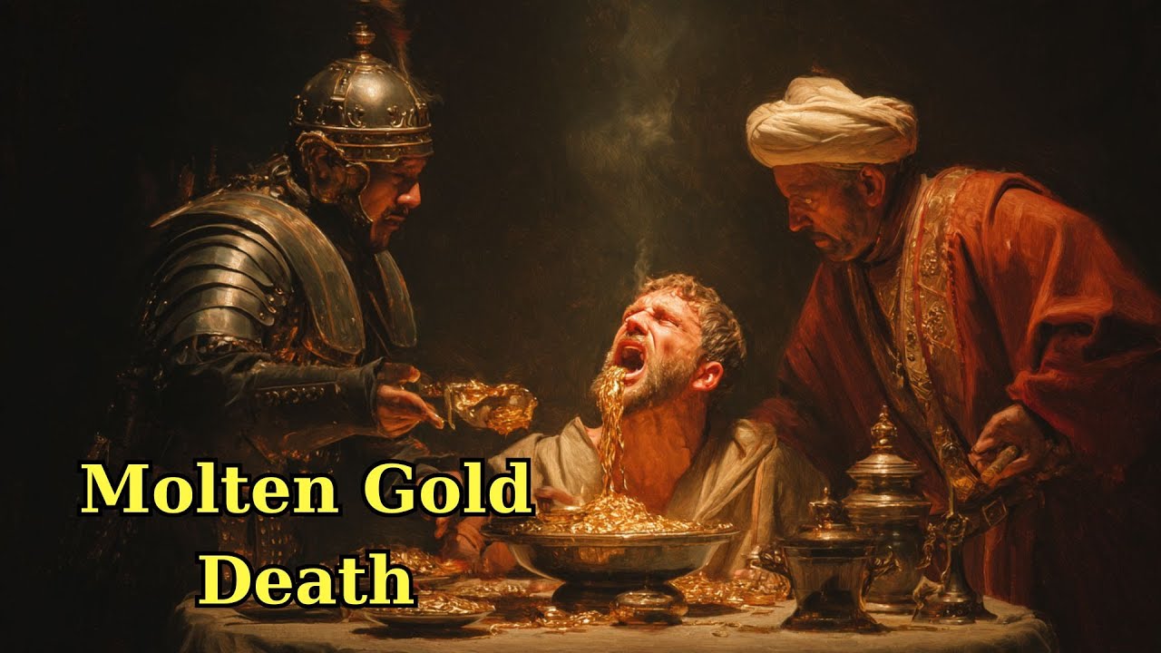 Crassus's Brutal Death — They Melted Gold Down His Throat - YouTube