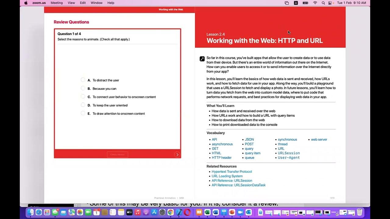 Working with Web - Http and URLSession - YouTube