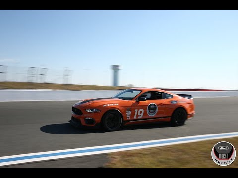 Lap at Charlotte Motor Speedway Roval, Mach 1 Track Attack - YouTube