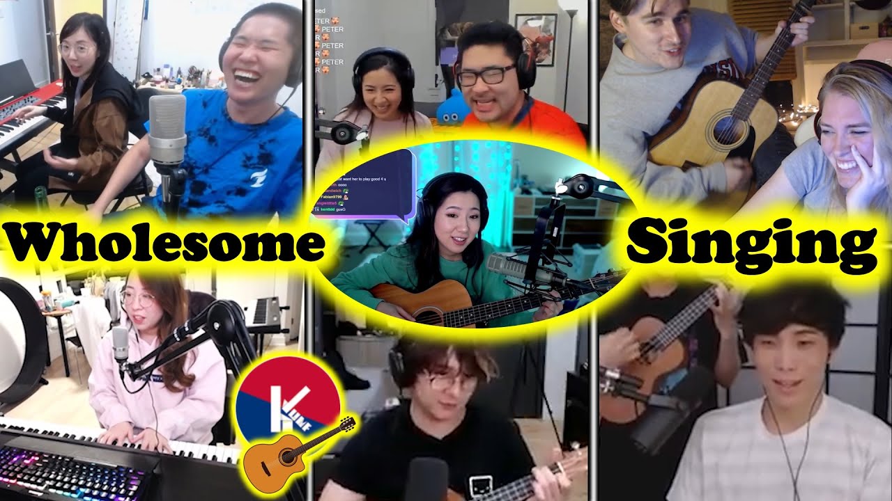 OTV & Friends wholesome SINGING moments COMPILATION |ft. Lily, fuslie ...