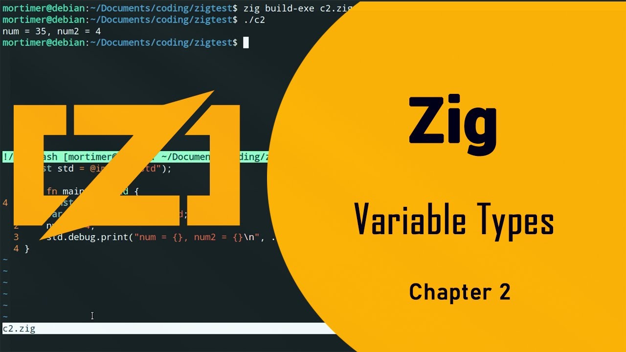 Discovering Zig Programming Language: Variable Types - YouTube