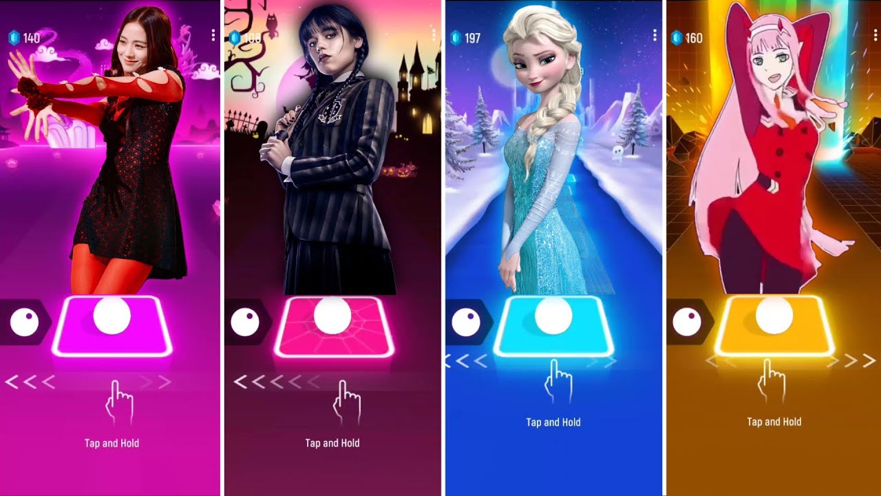 JISOO FLOWER BLACKPINK Vs WEDNESDAY DANCE WITH MY HANDS Vs ELSA LET IT ...