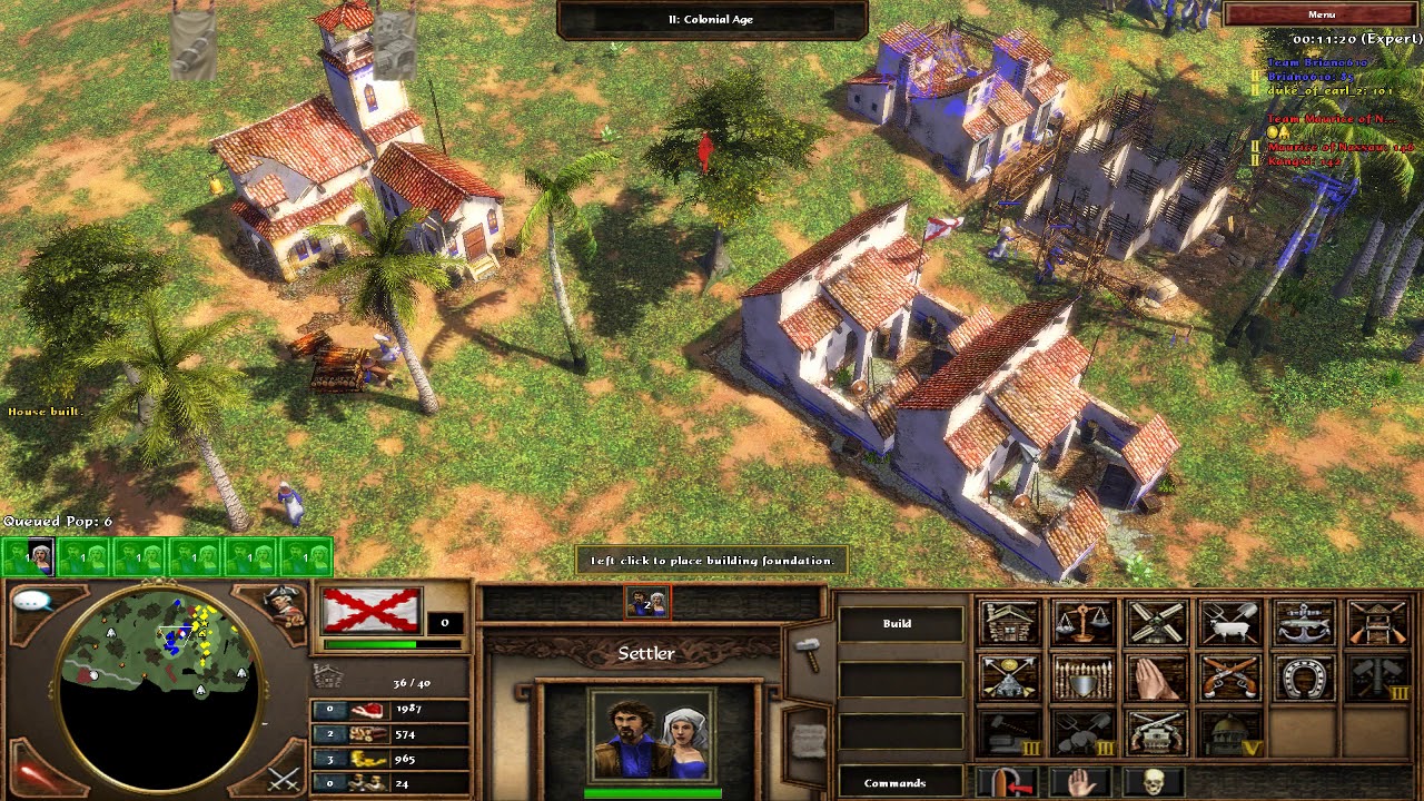 Age of Empires 3 Spain Gameplay 4 - YouTube