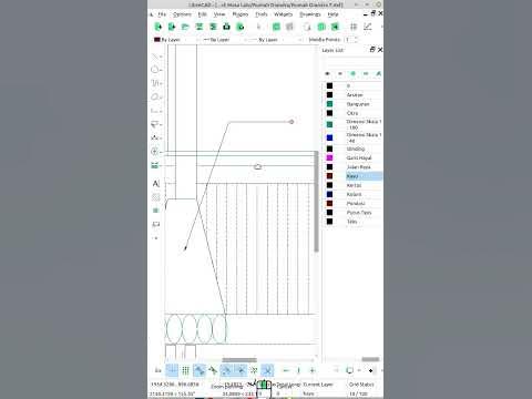 How to Add an Extra Information To Object - Drawing Session - 2d Librecad #librecad #excel #cad ...