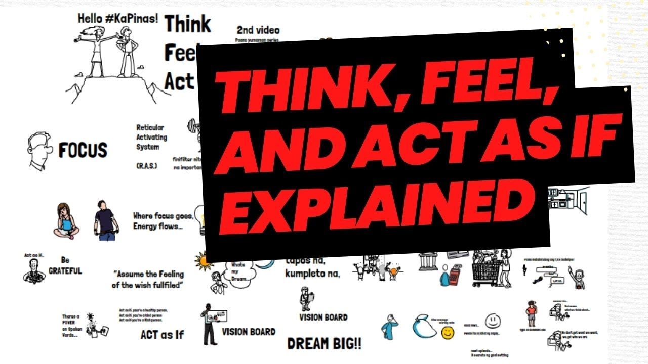 First World Pilipinas | Ep 2: "Think Feel Act as If" - YouTube