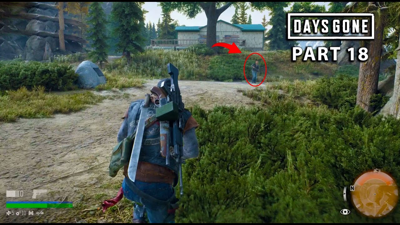 CAN I THE RED RALLY MAN? / DAYS GONE WALKTHROUGH GAMEPLAY #18 / DAYS ...