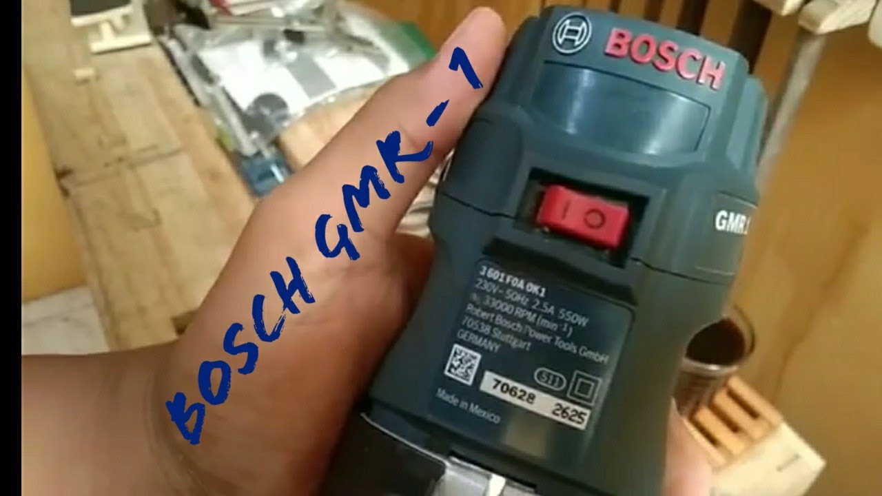 Mesin Profil / Trimmer bosch GMR - 1 - YouTube